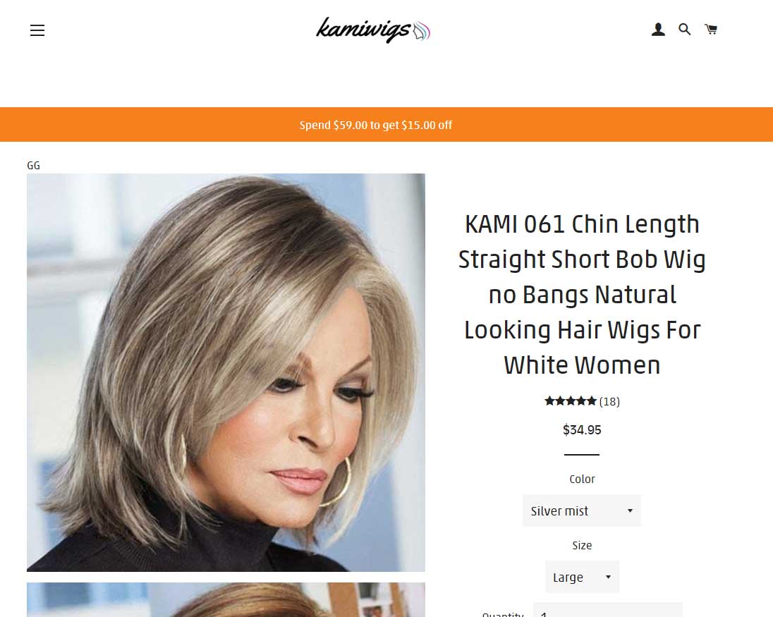 KamiWigs.com Ripping Off Raquel Welch’s No. 1 Wig Upstage for $34.95 ...