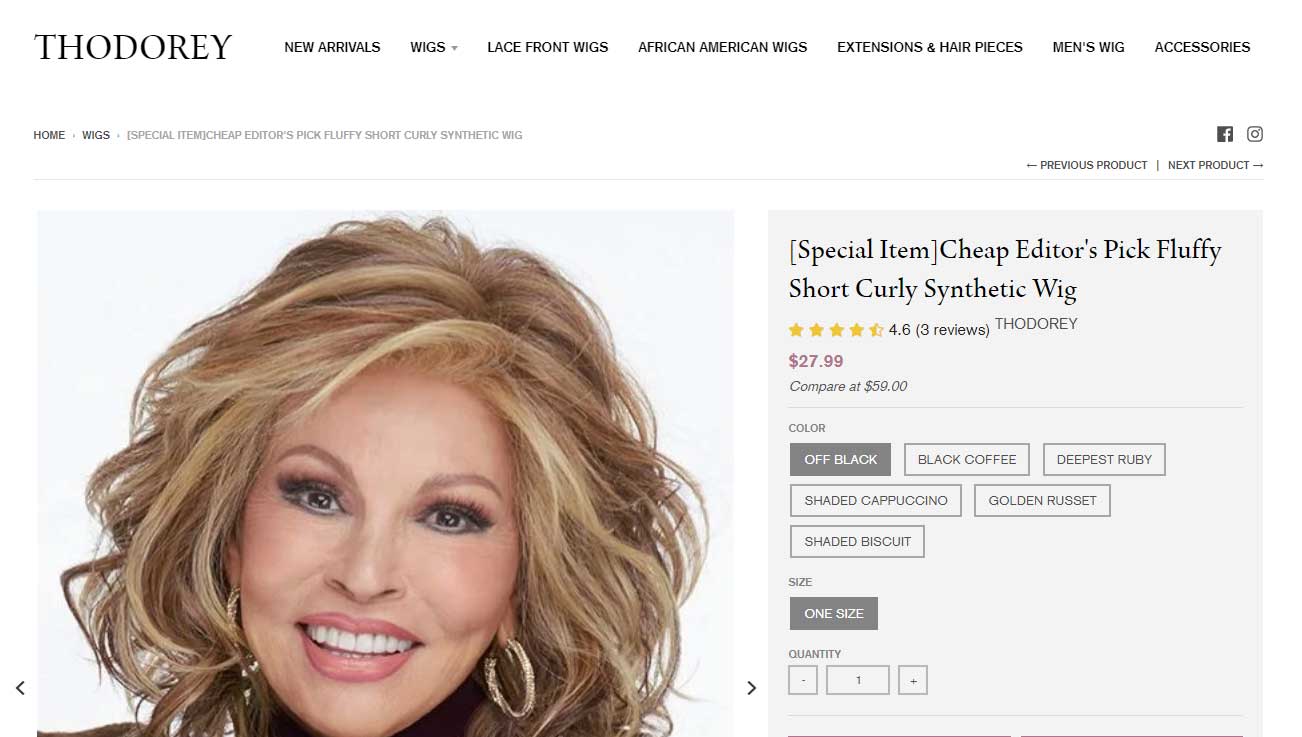 Thodorey.com Wigs | Scam or Legit? | Wigs – Scam Alert!